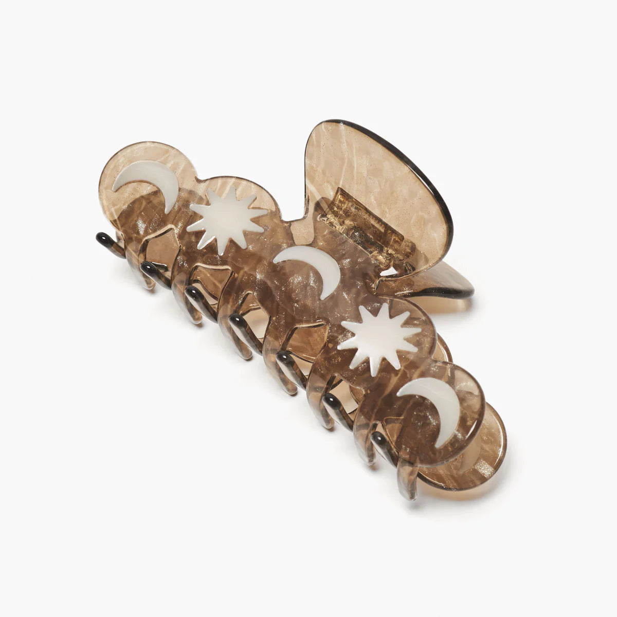 Scallop Claw Clip Long / Gray Marble ＜Winona Irenee＞ – PAULINE STUDIO