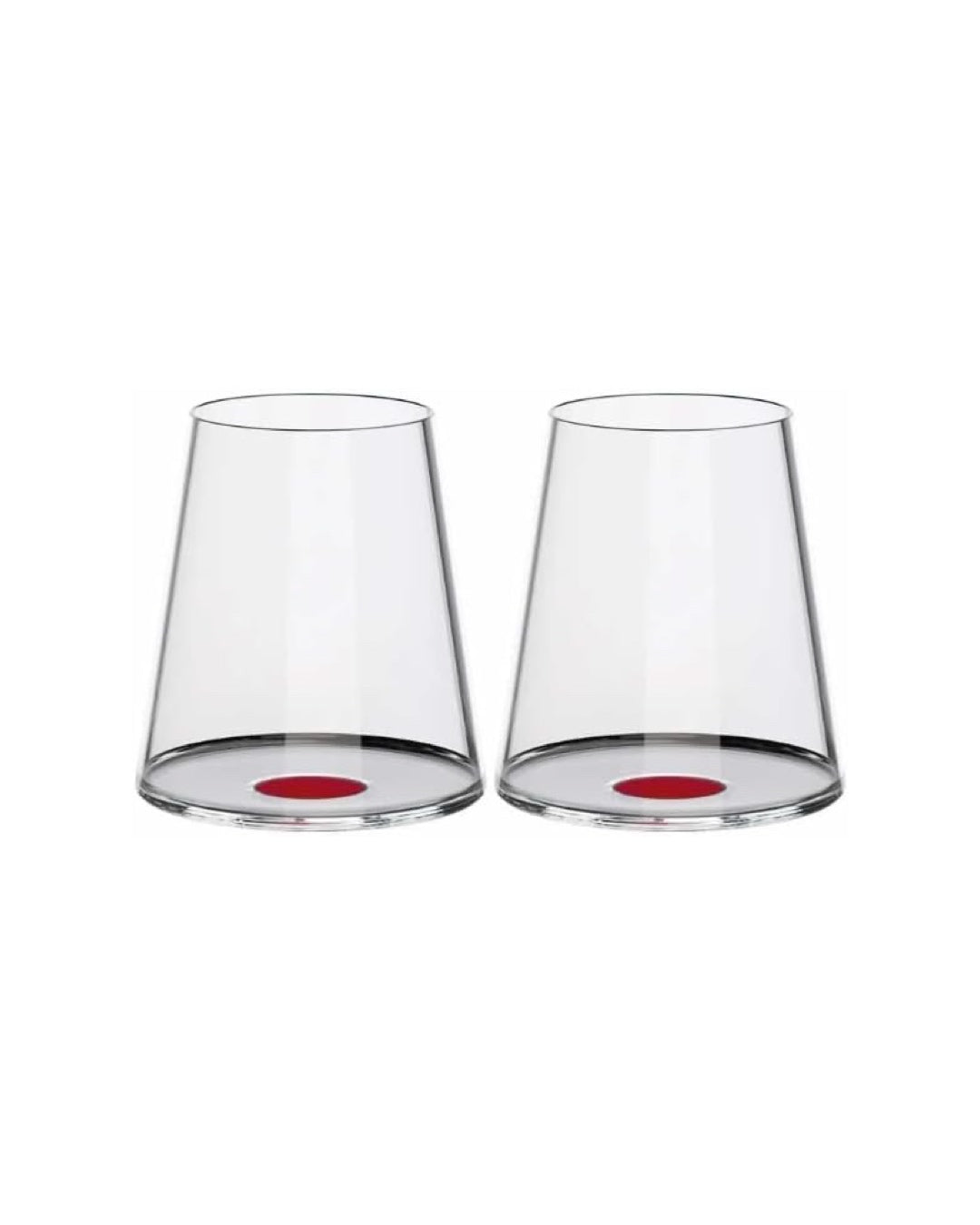 Split Glass 2 Set 【Red Wine】/ Red ＜WINE BROTHERS＞ – PAULINE STUDIO