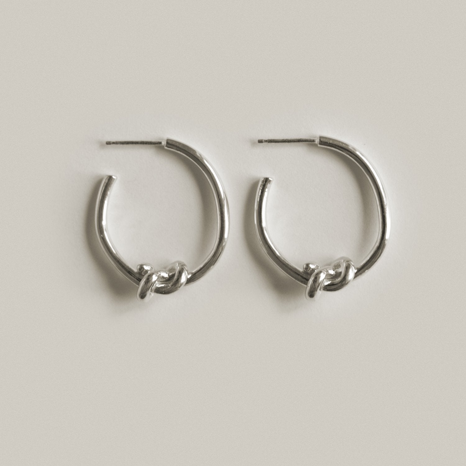 Billie Hoops / Silver ＜Merewif＞ – PAULINE STUDIO
